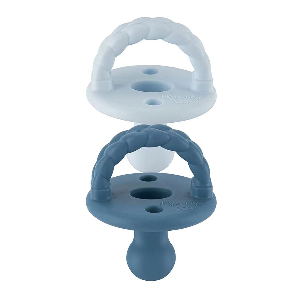 Itzy Ritzy Orthodontic Pacifier 2pk - Sky & Surf — CanaBee Baby
