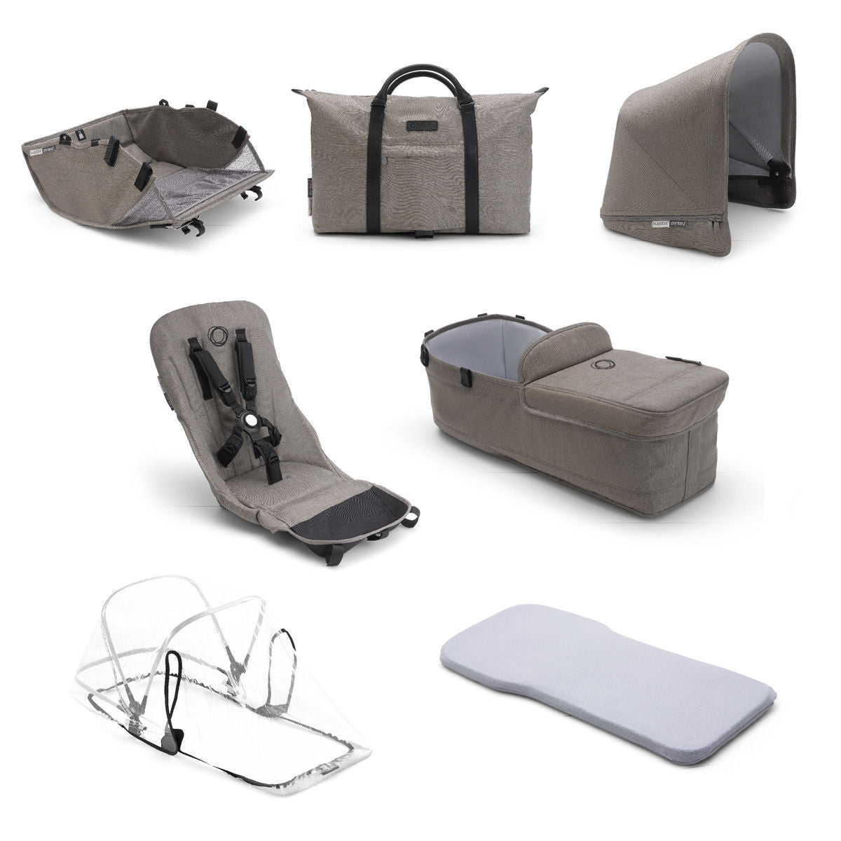 Bugaboo Donkey2 Mineral Style Set Complete Taupe — CanaBee Baby